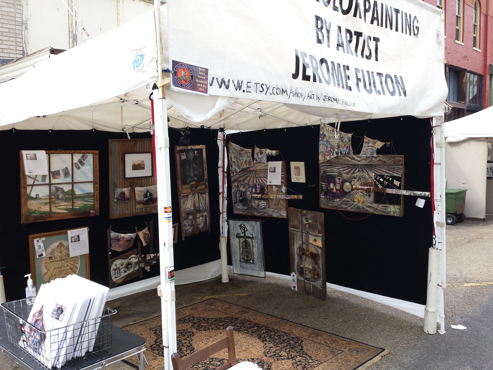 How to set up an art booth – A Shade of Art